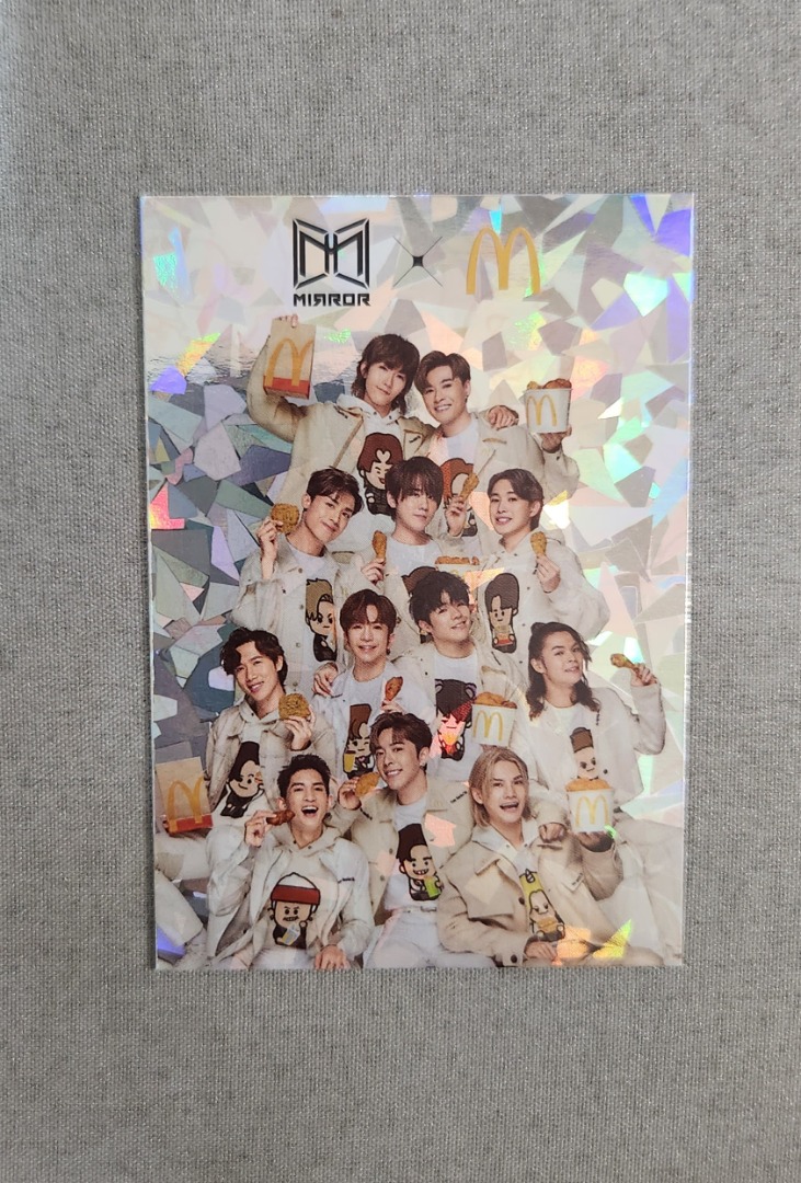 Mirror 麥當勞 Mcdonald 團卡 第二期 閃卡, 興趣及遊戲, 收藏品及紀念品, 明星周邊 - Carousell