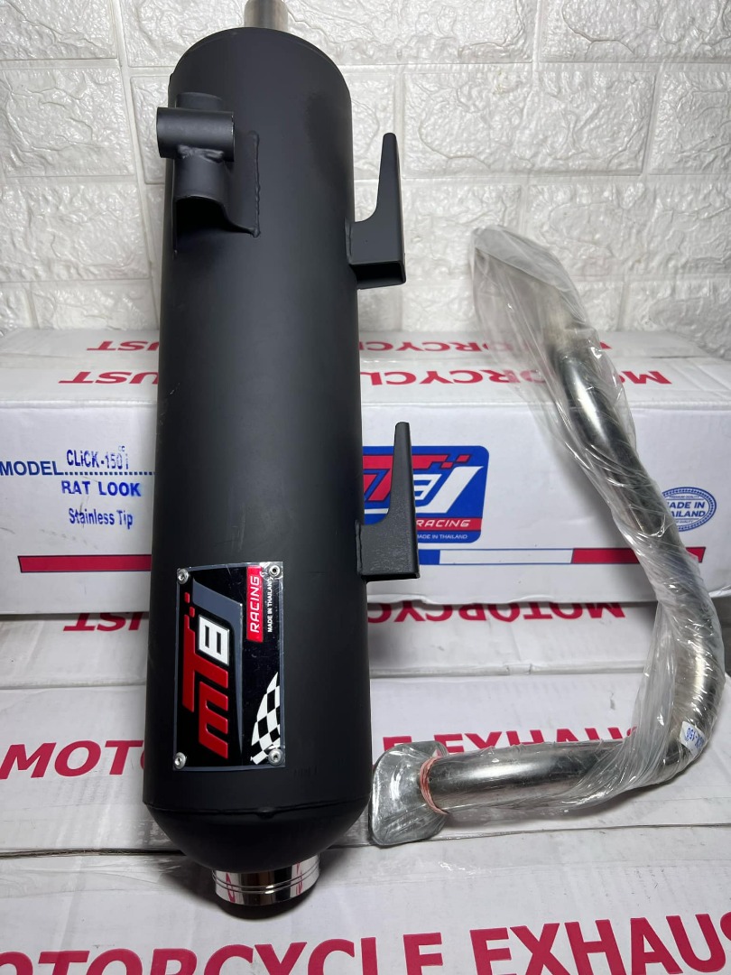 MT8 Motorcycle Exhaust - Power pipe for Click V2,V3, Motorbikes, Motorbike Parts & Accessories ...