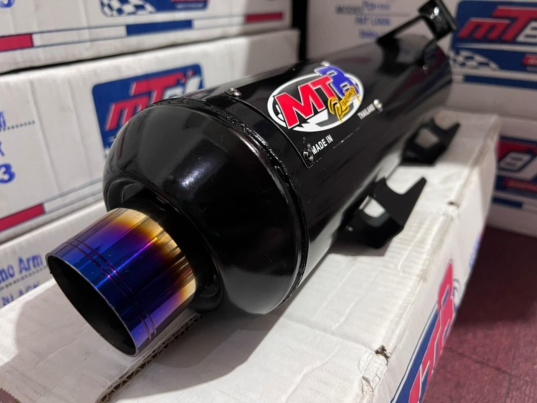 MT8 Motorcycle Exhaust - Power pipe for Click V2,V3, Motorbikes ...