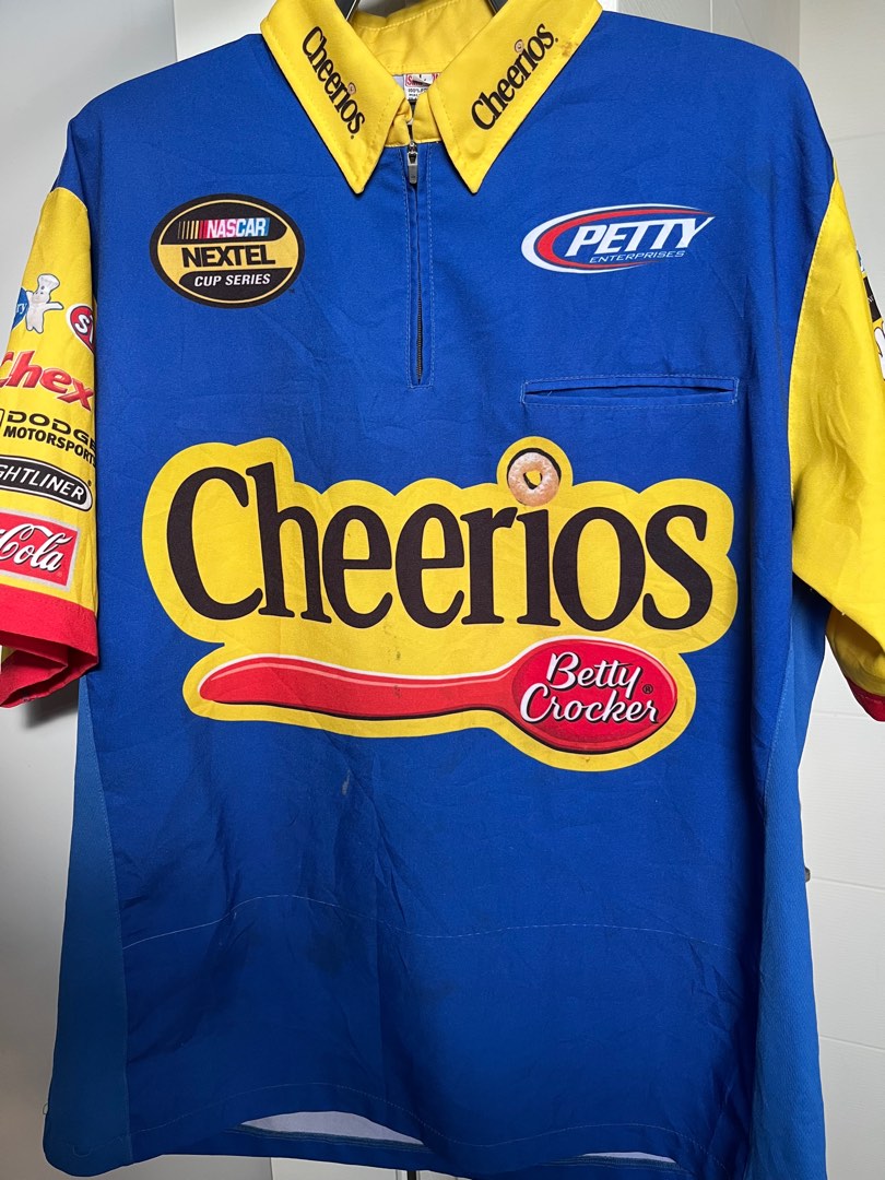NASCAR Cheerios Collar Shirt, Men's Fashion, Tops & Sets, Tshirts ...