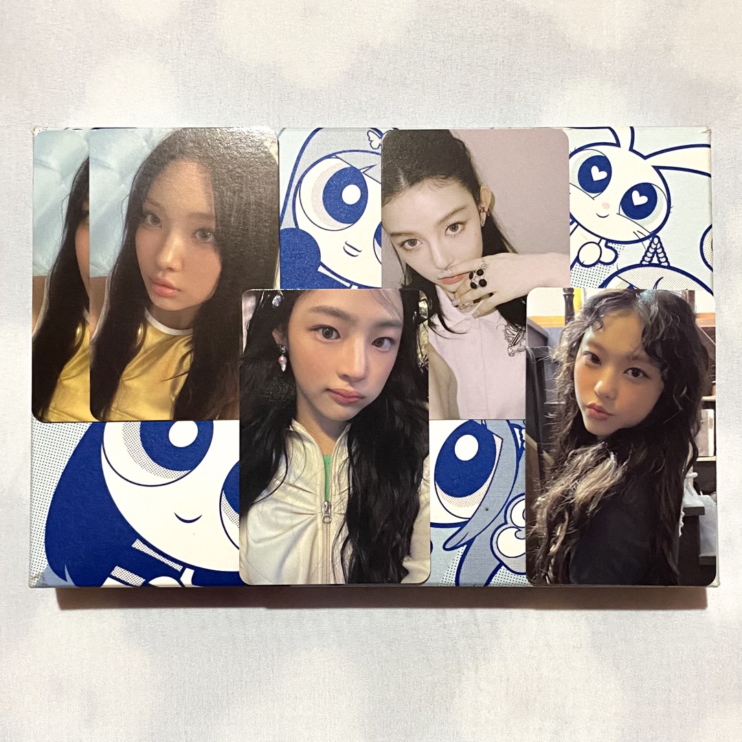 newjeans get up the powerpuff girls x nj box photocards, Hobbies & Toys ...