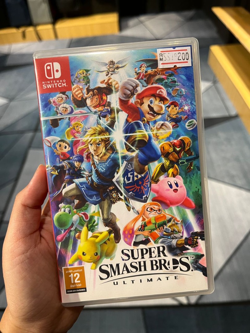 NINTENDO SWITCH SUPER SMASH BROS ULTIMATE USED (CONTACT WHAT'SAPP ...