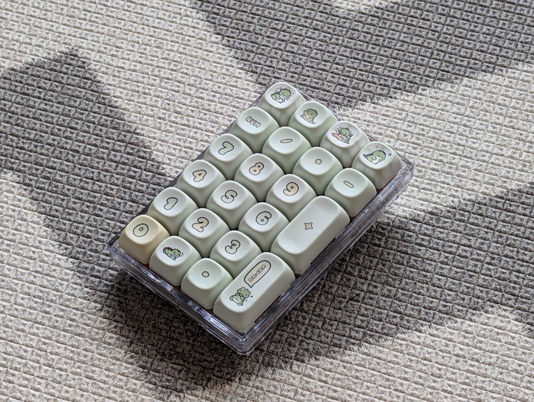 Numpad Custom Mechanical Keyboard (GreenDino1108-SILENT) - Fully Modded ...