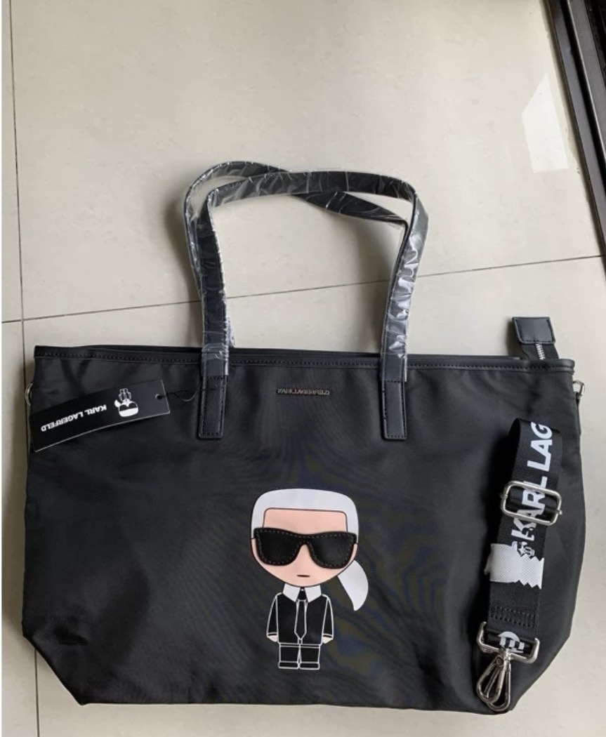 Original Karl Lagerfeld Tote Bag, Women's Fashion, Bags & Wallets, Tote ...