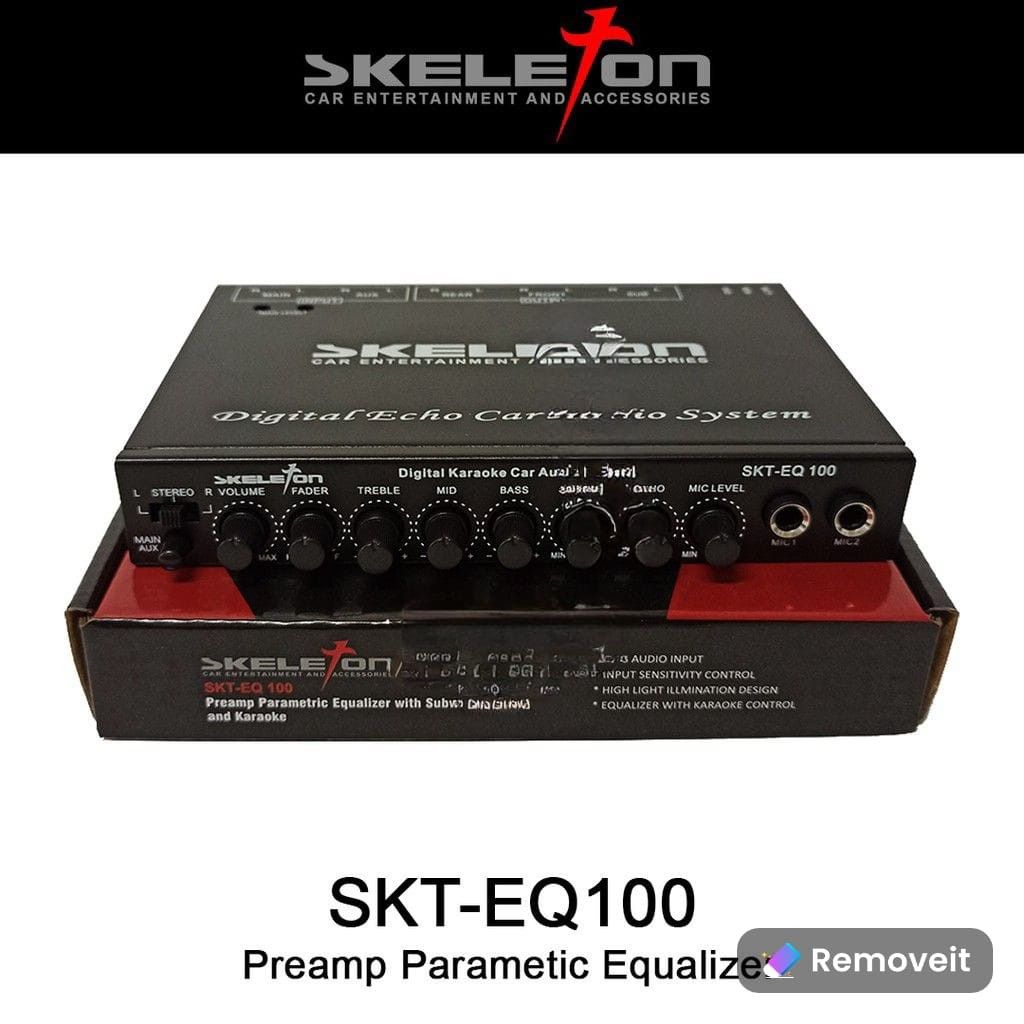PARAMETRIC EQUALIZER KARAOKE SKELETON, Elektronik, Audio di Carousell