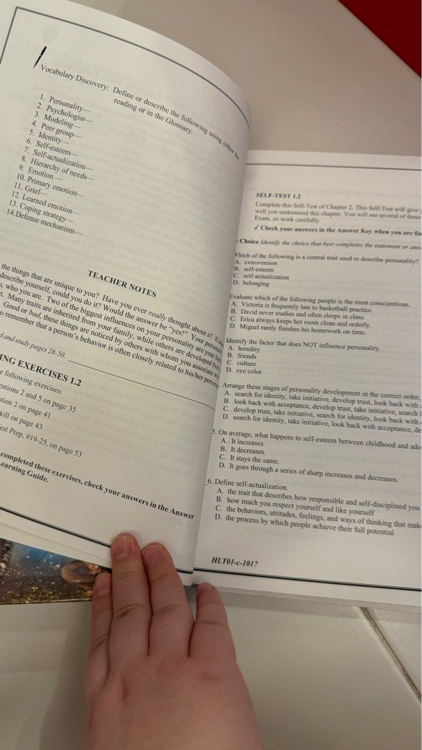Pearson health brand new textbook exam practice American education ...