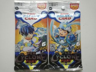 PROMO PEK CYCLONE FURY BOBOIBOY BELIUNG (AA), Hobbies & Toys ...