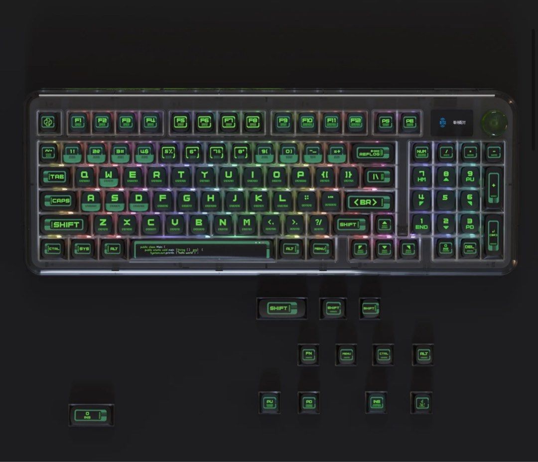 PIIFOX Binary Terminal Keycaps, Computers & Tech, Parts & Accessories ...