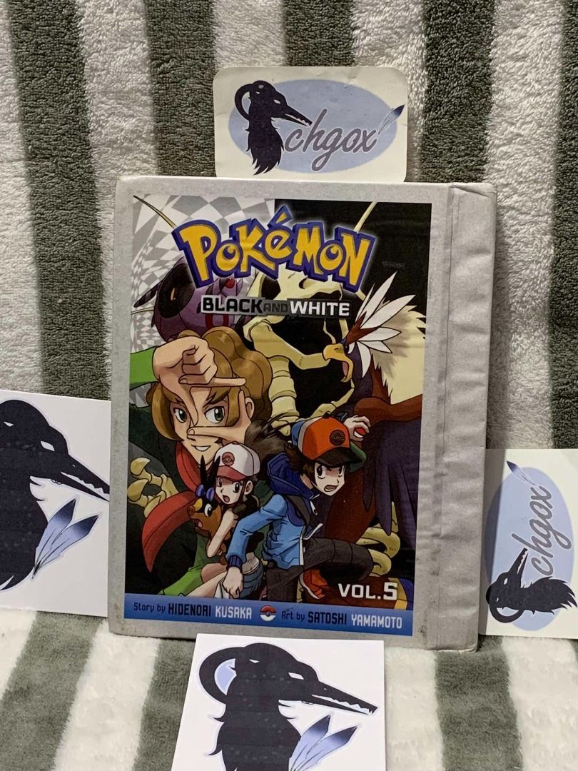 Pokemon Black And White Vol. 5 by Hidenori Kusaka ; Art by Satoshi Yamamoto | Hardbound Manga ...