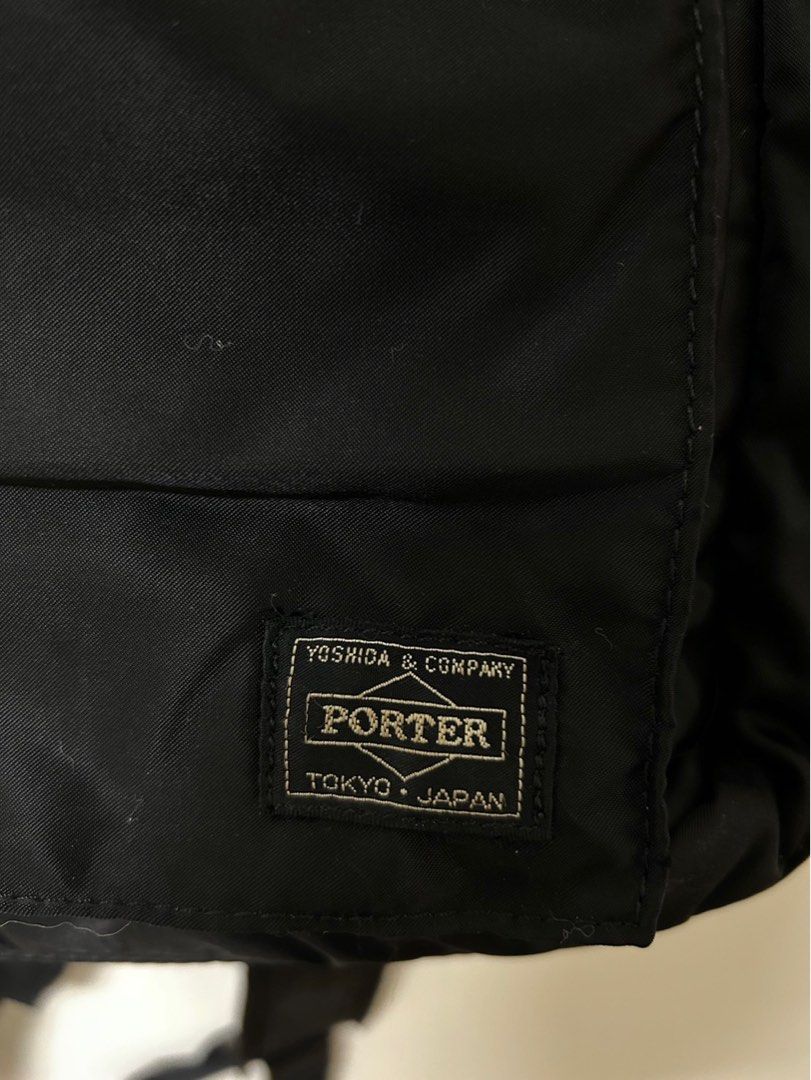 日本yoshida porter 3way尼龍公事包 黑色 日本製 吉田包, 他的時尚, 包包與錢包, 公事包、電腦包在旋轉拍賣