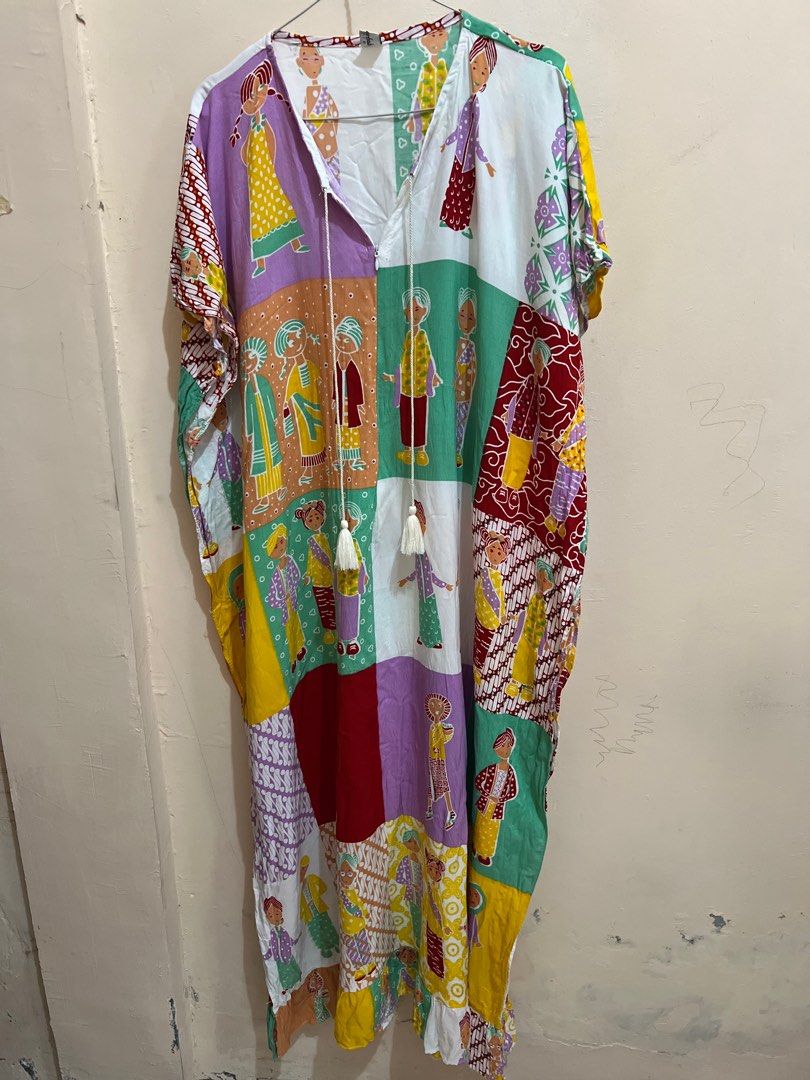 Pradipta batik dress, Fesyen Wanita, Pakaian Wanita, Gaun & Rok di ...