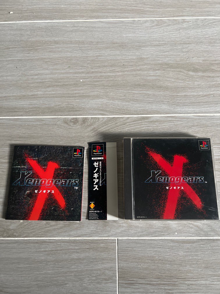 ps1 ps2 not ps4 ps5 xenogears 有側紙, 電子遊戲, 電子遊戲, PlayStation - Carousell
