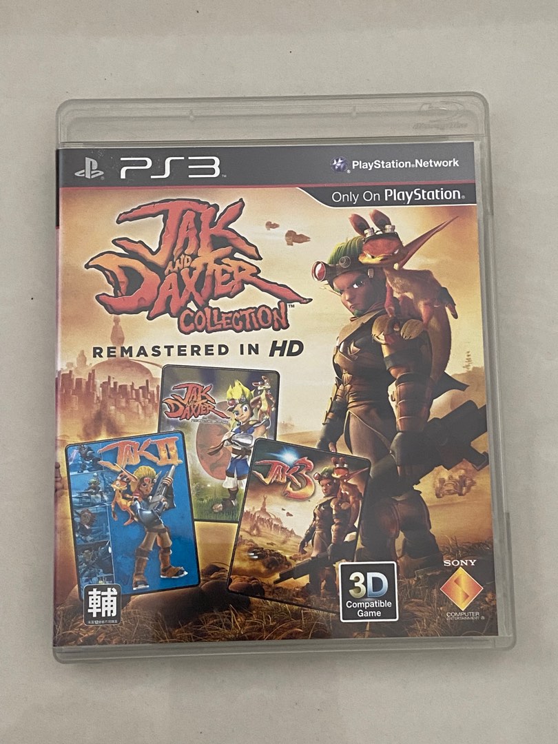 PS3 Jak and Daxter Collection 捷克與達斯特 合輯 PlayStation 3 game, 電子遊戲, 電子遊戲 ...
