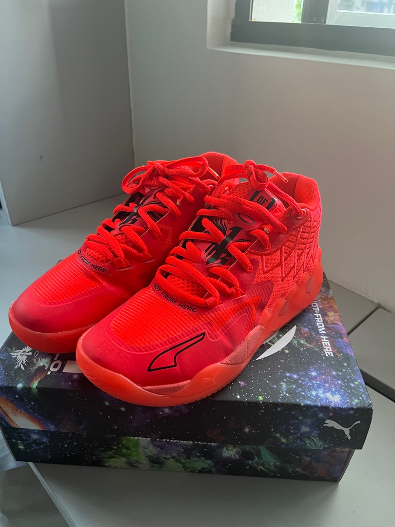 Puma MB1 Red Blast-Fiery Red, Men's Fashion, Footwear, Sneakers on ...