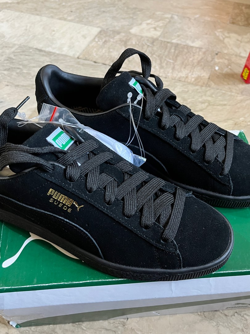 PUMA SUEDE CLASSIC XXI BLACK, Men's Fashion, Footwear, Sneakers on ...