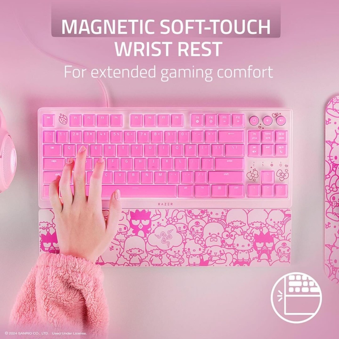 Sanrio Hello Kitty and Friends x RAZER Ornata V3 TKL Magnetic Gaming ...