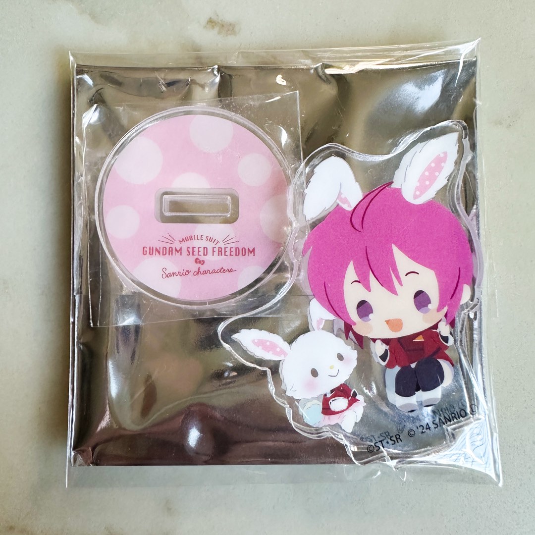 Sanrio x Gundam SEED FREEDOM Lunamaria Hawke Acrylic Stand, Hobbies ...