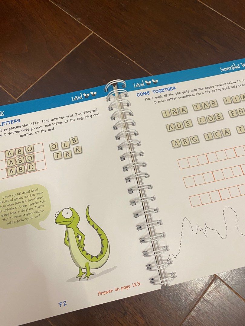 scrambled words activity book, Hobbies & Toys, Books & Magazines ...