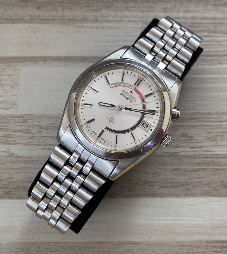 Seiko Kinetic 5M42-0A30, Men's Fashion, Watches & Accessories, Watches ...