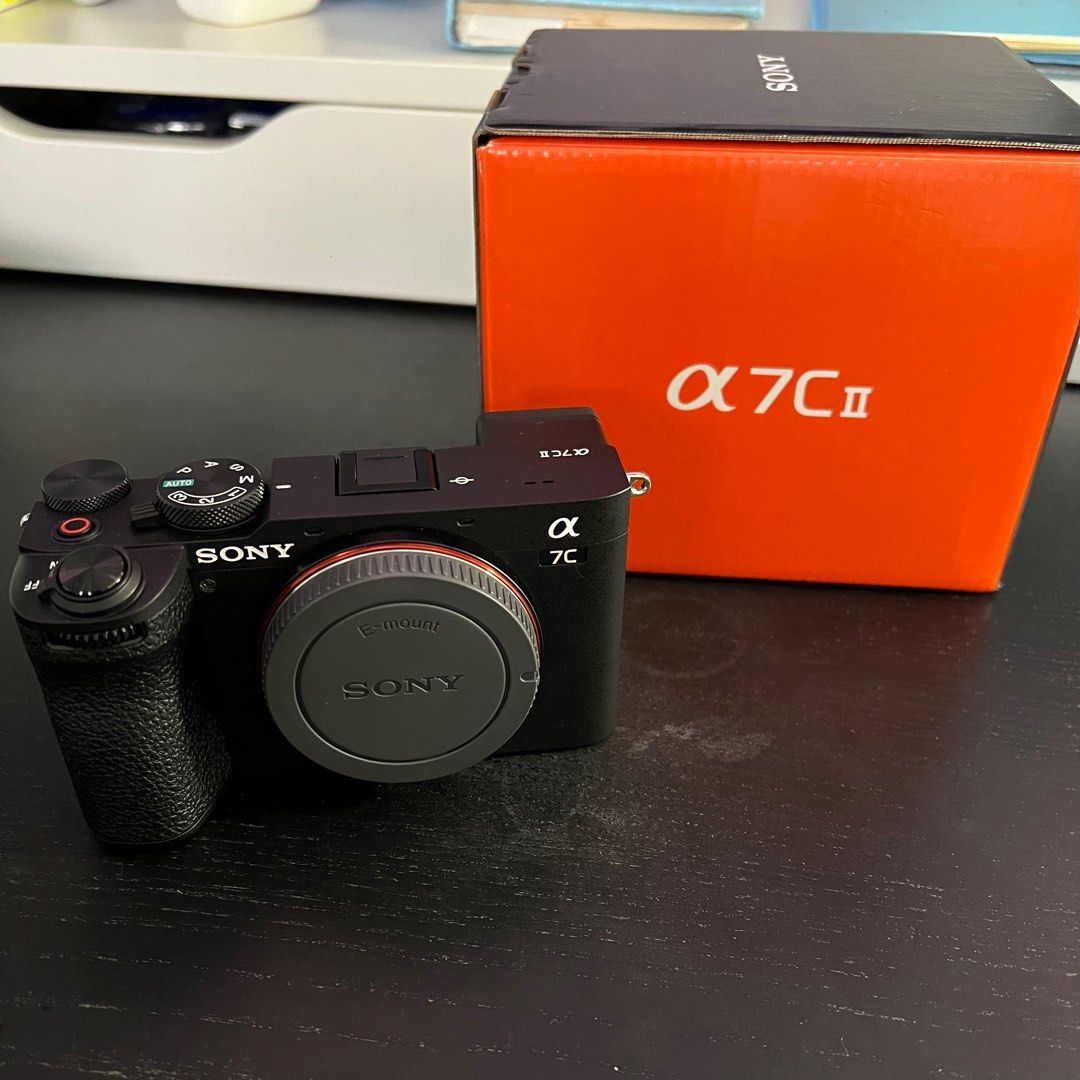 Sony A7Cii A7C II black body only, Photography, Cameras on Carousell