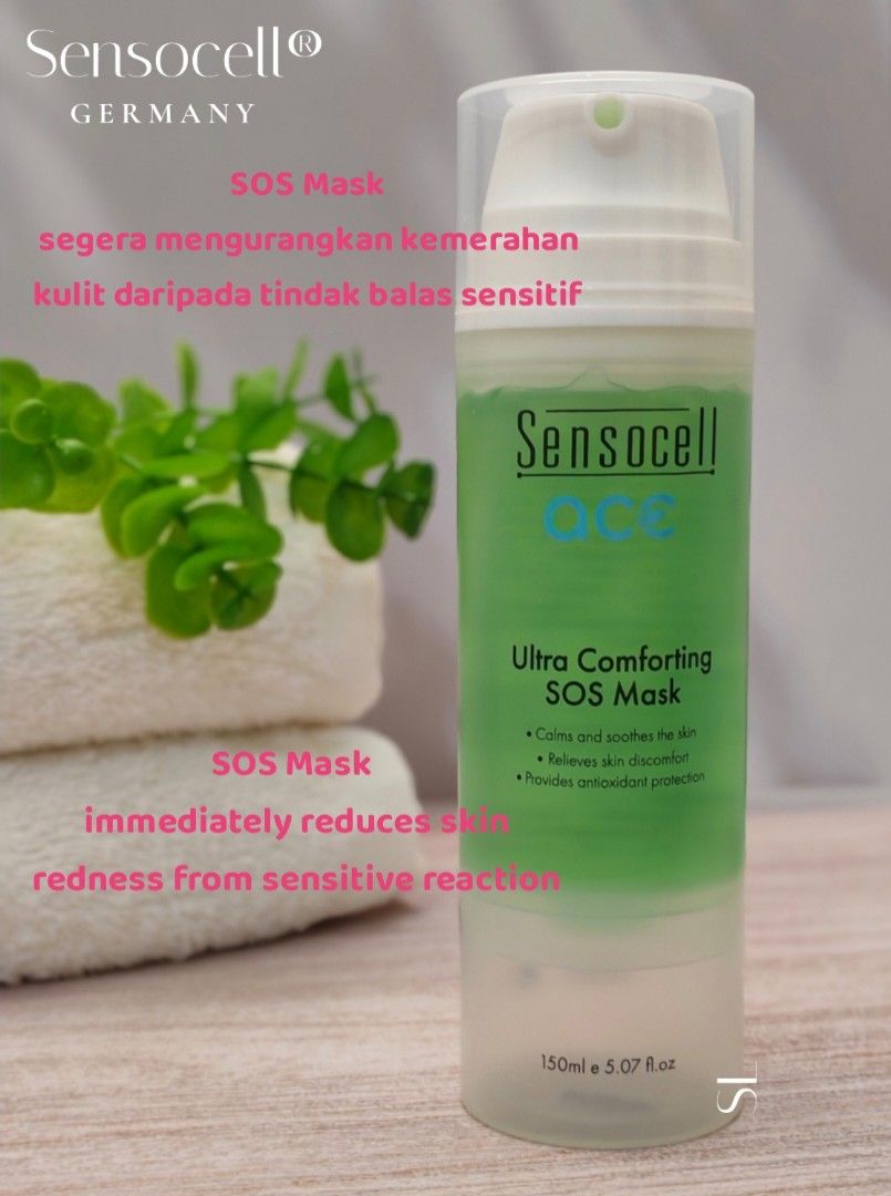 SOS Mask (dry & sensitive skin), Beauty & Personal Care, Face, Face ...