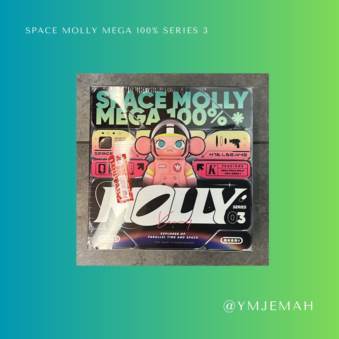 SPACE MOLLY MEGA 100% SERIES 3, Hobbies & Toys, Toys & Games on Carousell