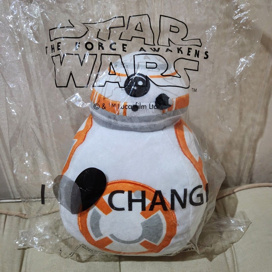 STAR WARS BB8 Plushie, Toys & Collectibles, Mainan di Carousell