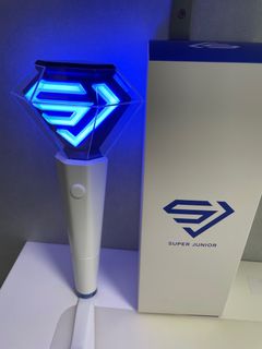 (代購) Super Junior Official Light Stick VER.2 官方手燈/應援棒, 興趣及遊戲, 收藏品及紀念品 ...