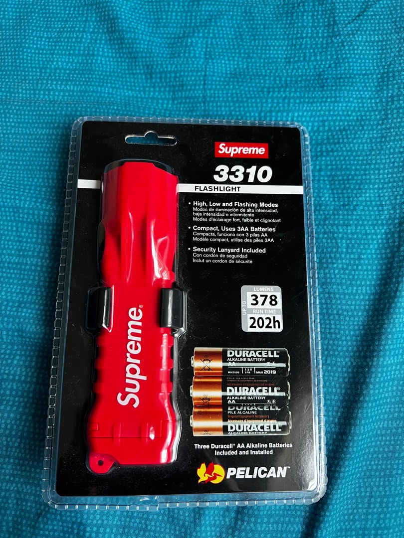 Supreme 3310 Pelican Flashlight, Sports Equipment, Hiking & Camping on ...