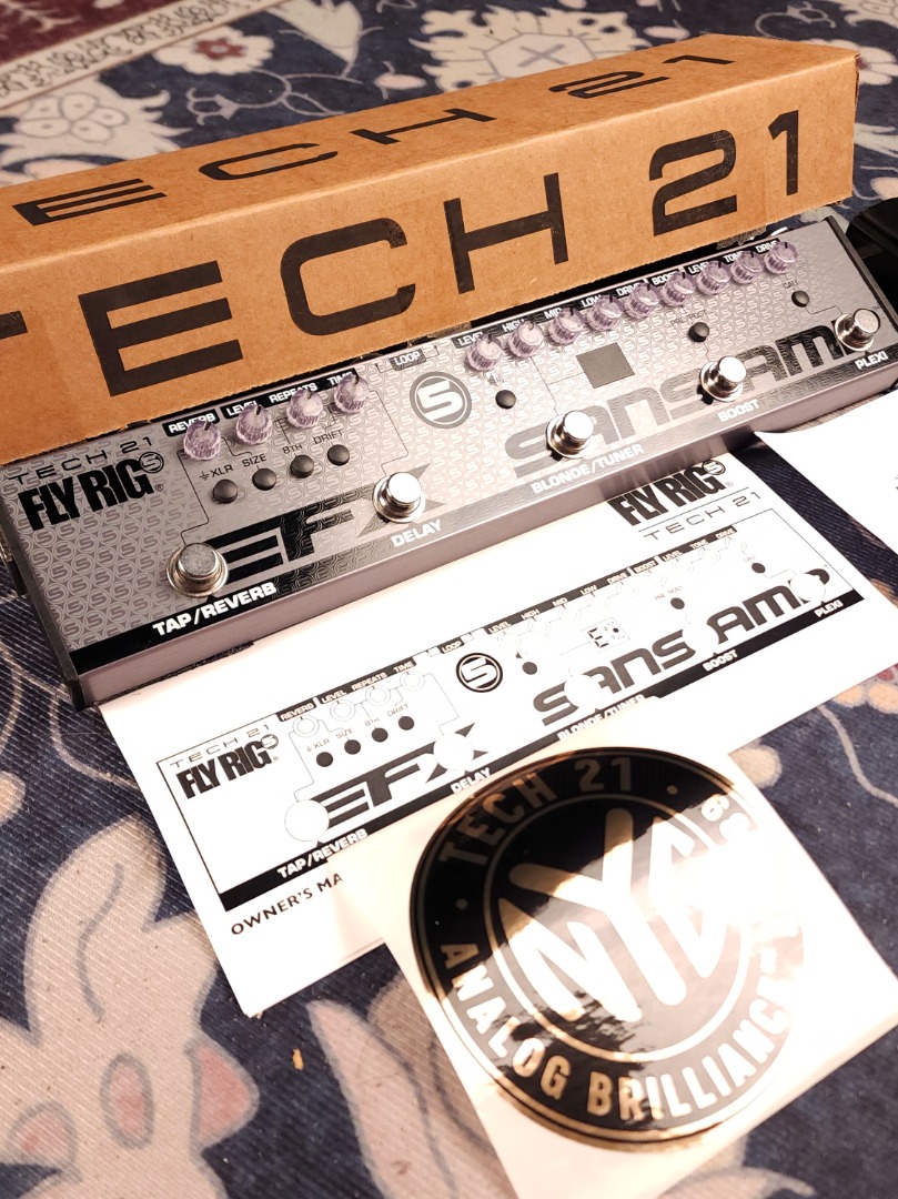 TECH 21 FLY RIG 5 V2 GUITAR MULTI-EFFECTS PEDAL, Hobbies & Toys, Music ...