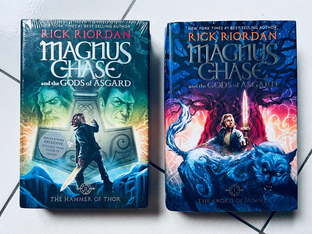 THE SWORD OF SUMMER & THE HAMMER OF THOR, Hobbies & Toys, Books ...