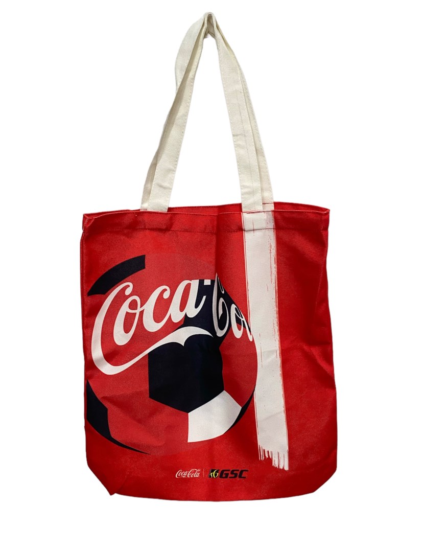 TOTE BAG COKE (coca-cola), Women's Fashion, Bags & Wallets, Tote Bags ...