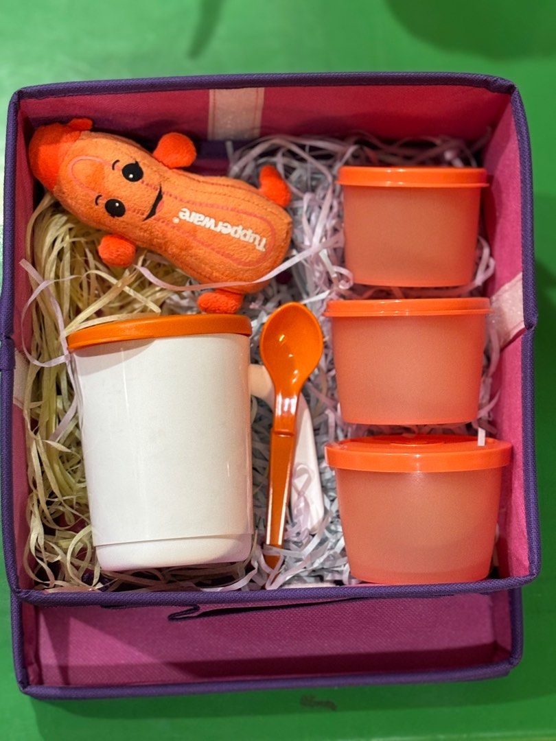 Tupperware Gift Set with box, Furniture & Home Living, Kitchenware ...