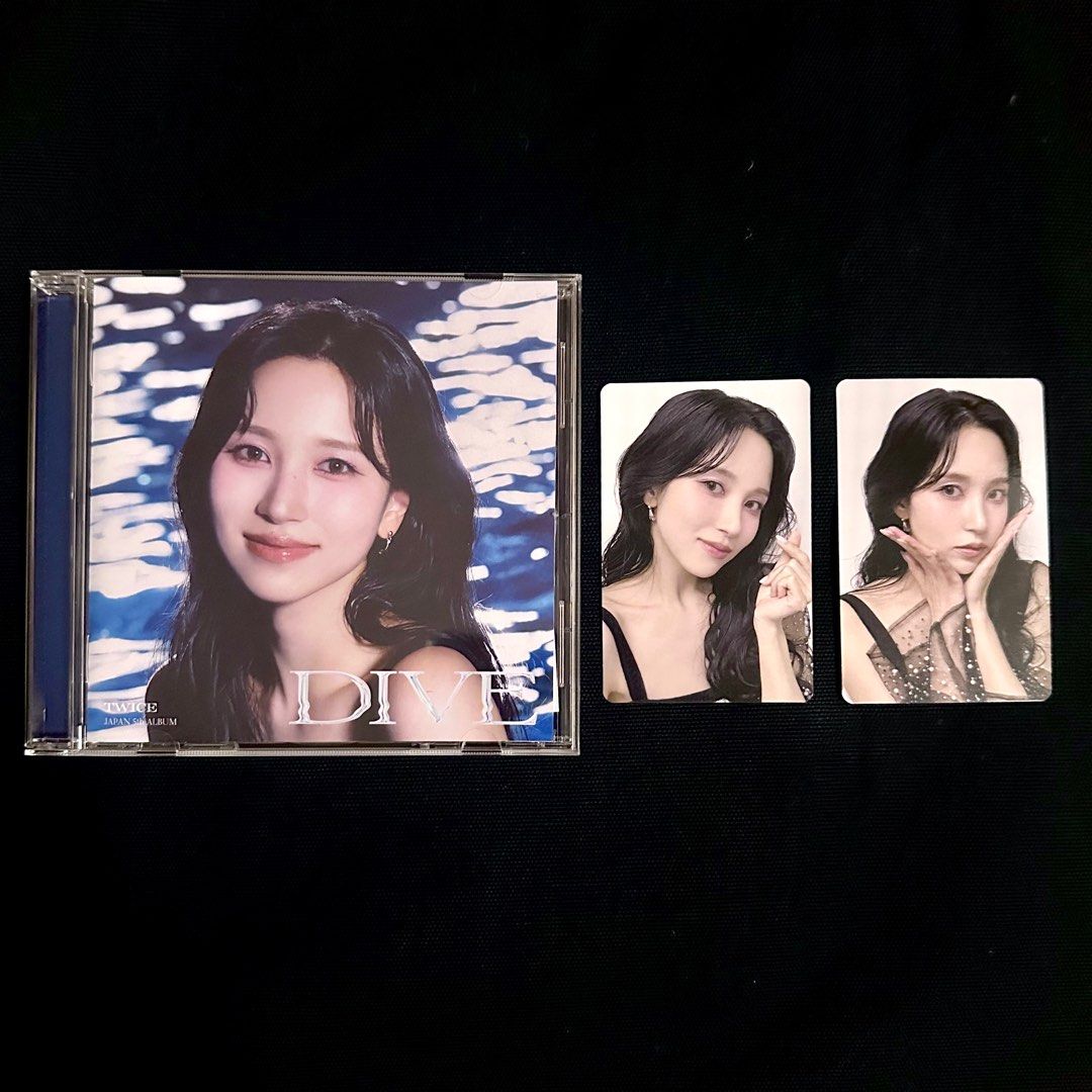[TWICE官方][現貨] JAPAN 5th Album “DIVE” 日專 日本專輯 個人盤 mina 淨專 + 小卡, 興趣及遊戲 ...