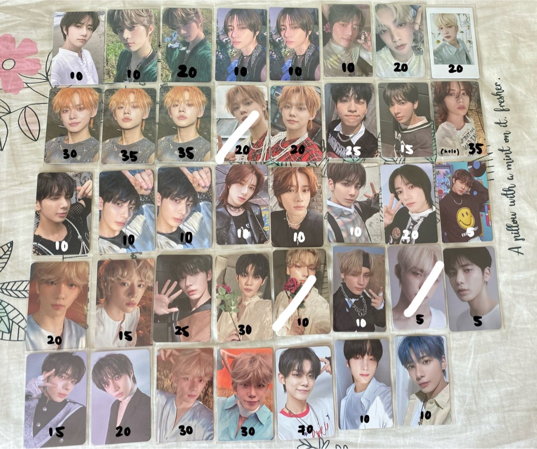 TXT album pcs & pobs | tomorrow, srr, freefall, Hobbies & Toys ...