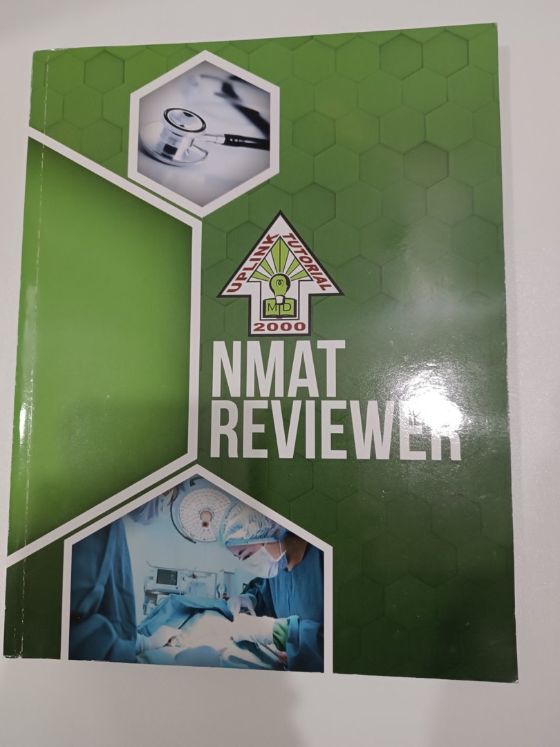 UPlink NMAT Reviewer and Exercises Book + Answer Key + Asynchronous Activities in pdf file ...