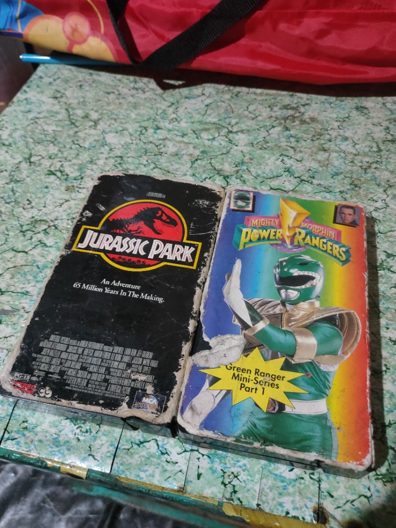 vhs mighty morphin power rangers green ranger series part 1 and ...