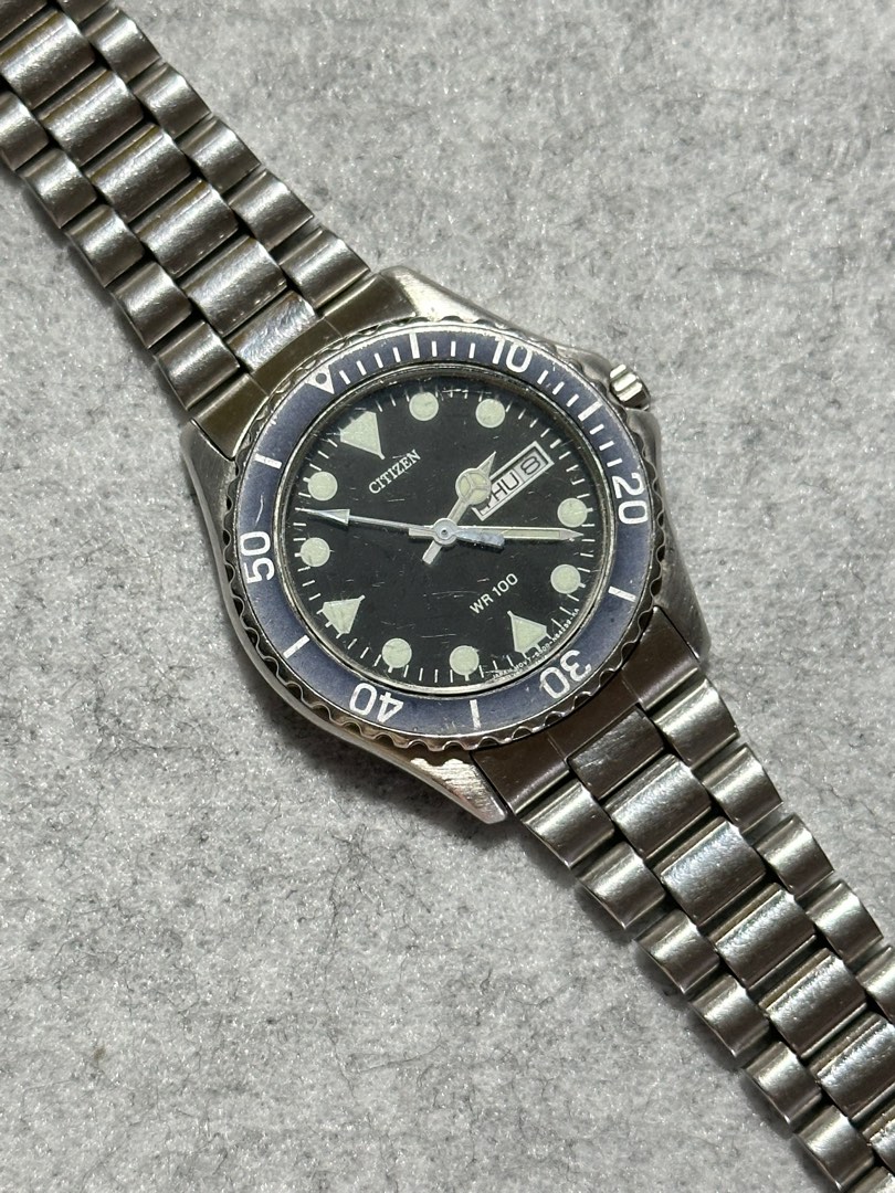 Vintage Citizen Action 2000, Men's Fashion, Watches & Accessories ...
