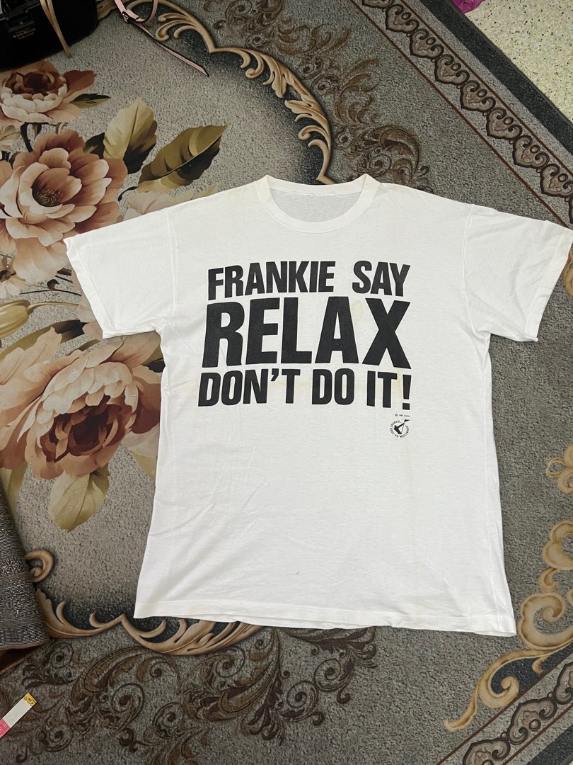VINTAGE FELIX SAYS RELAX DONT DO IT 1984, Men's Fashion, Tops & Sets, Tshirts & Polo Shirts on ...
