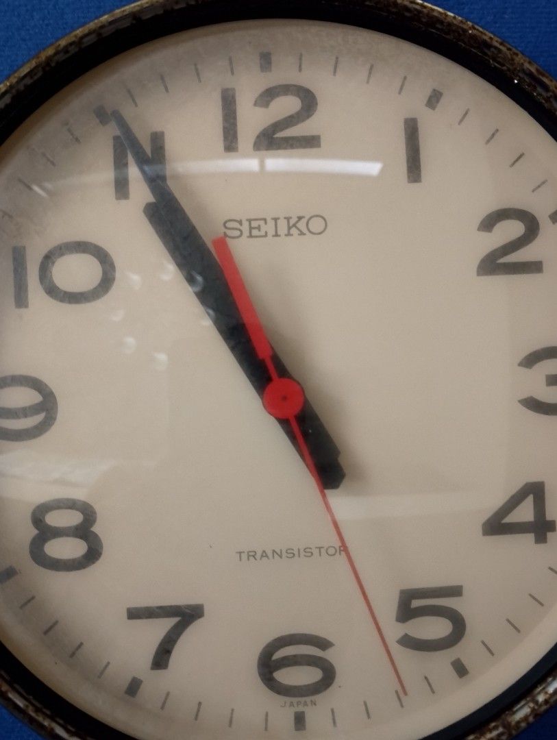 Vintage Seiko Transistor Marine Ship Quartz Wall Clock, Hobbies & Toys ...