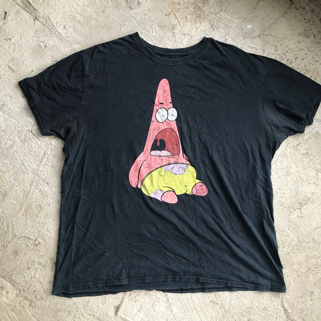 Vintage Vibes Patrick Star Official Shirt, Men's Fashion, Tops & Sets ...