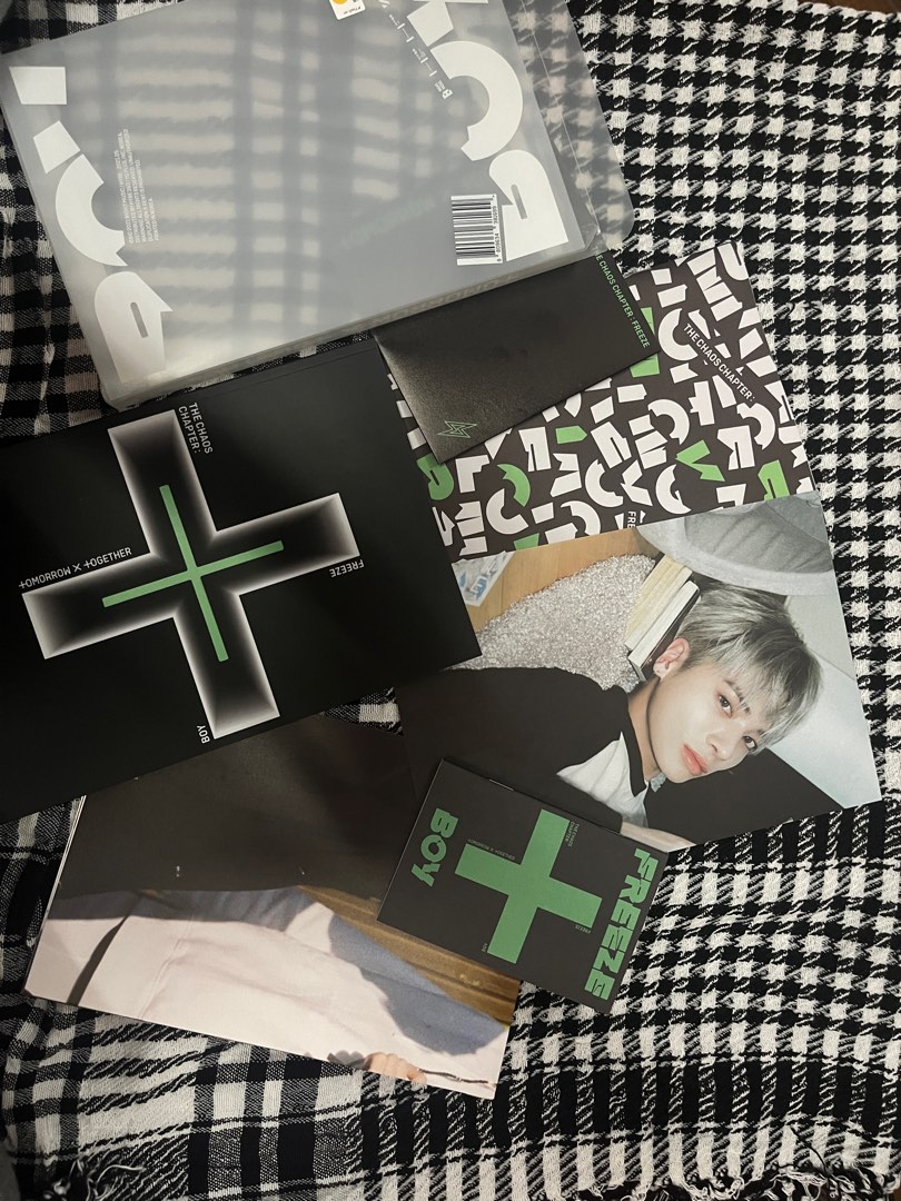 wts | txt chaos chapter freeze (you version) unsealed and opened album ...