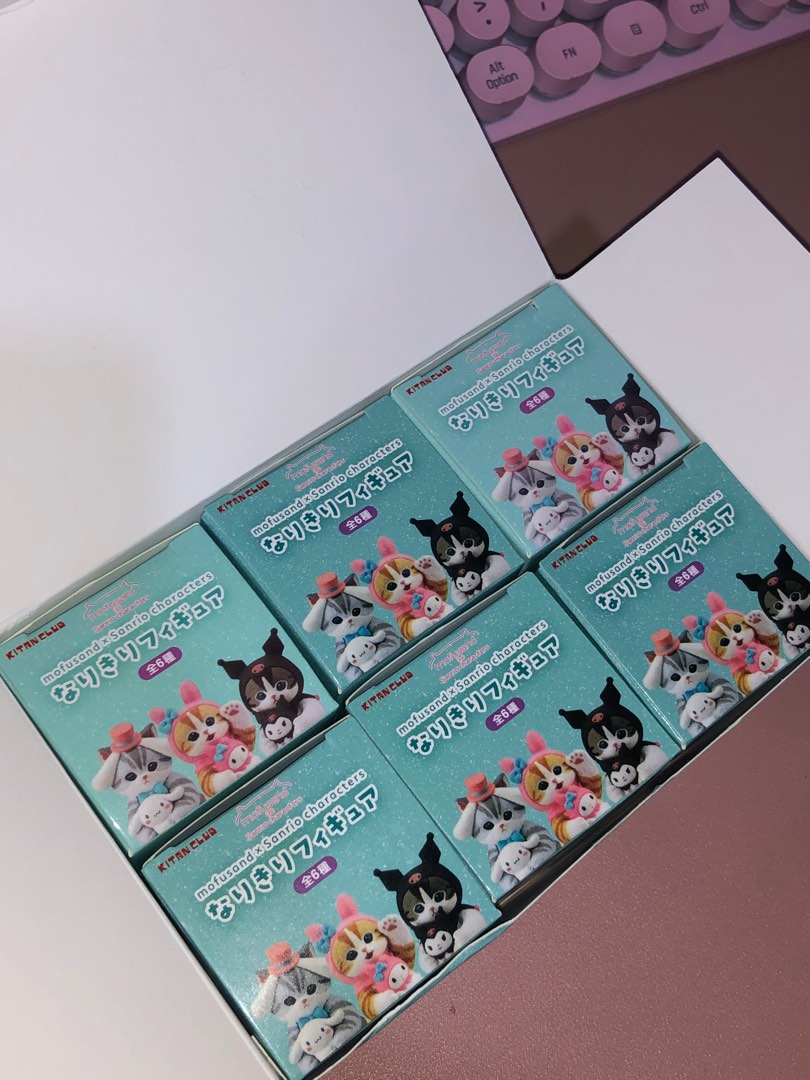 [WTS] Mofusand X Sanrio Character Blind Box Original from Kitan Club, Hobbies & Toys, Toys ...