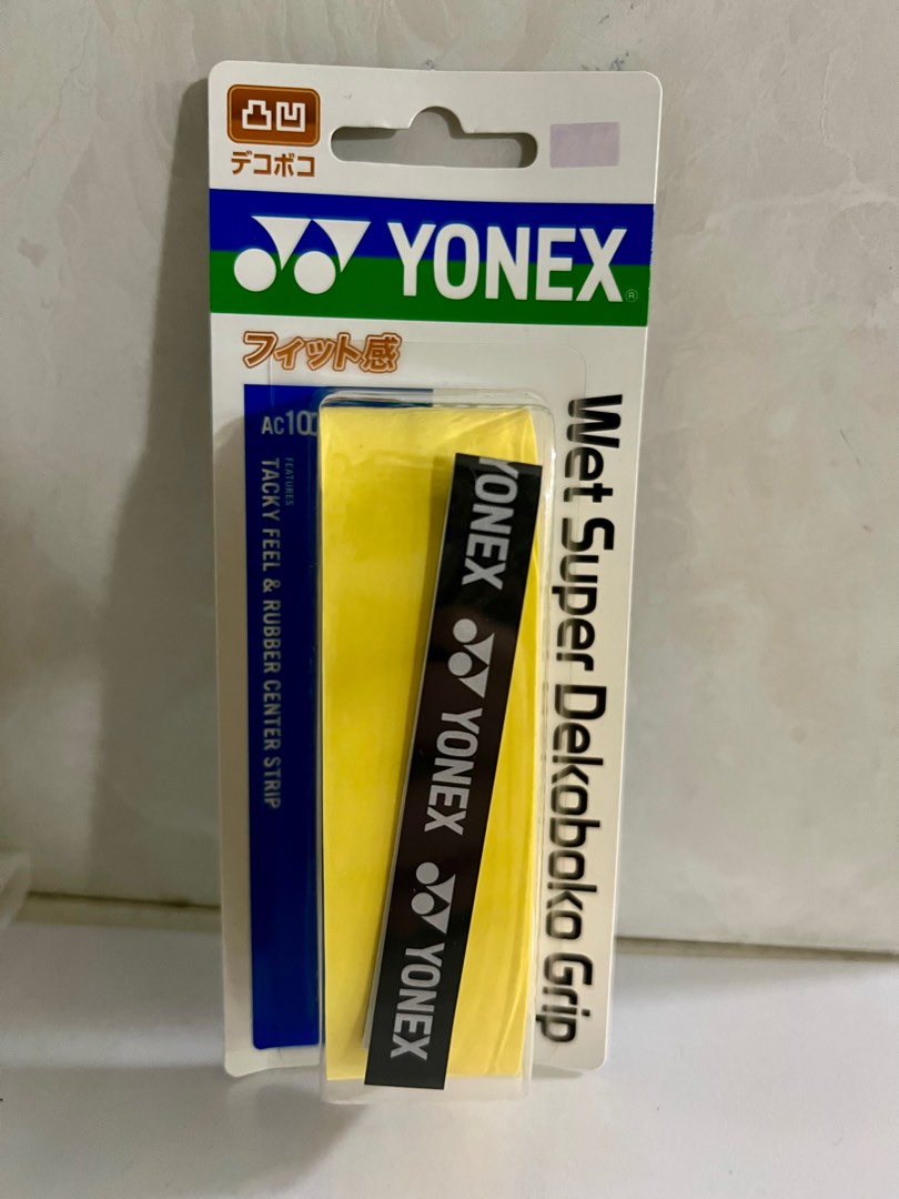 Yonex Wet Super Dekoboko Grip AC104 on Carousell