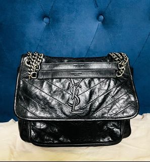 (HOT SALES!!) Authentic Saint Laurent YSL Nikki Bag, Luxury, Bags ...
