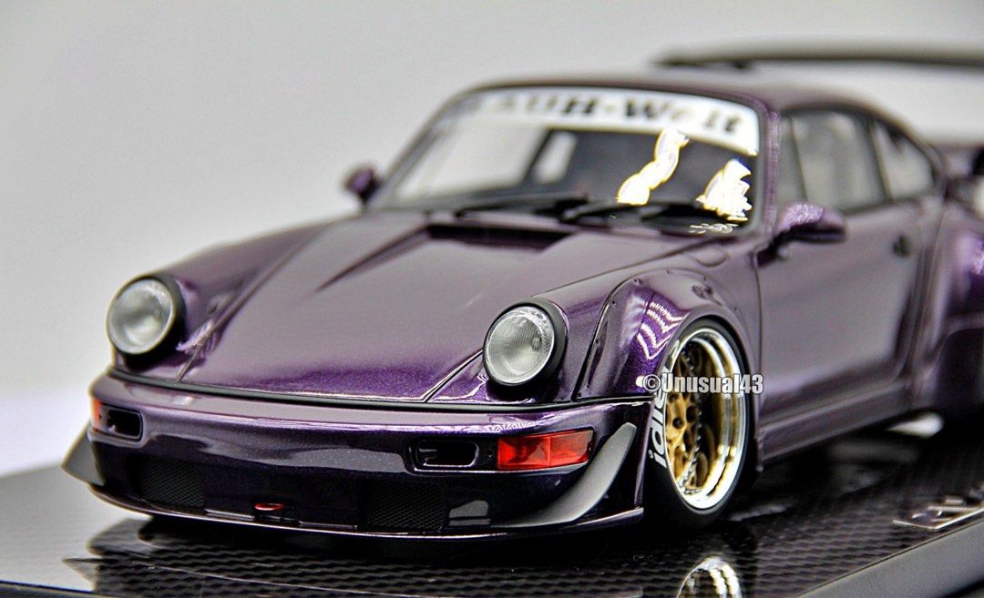 1/18 TG Model RWB 964 Metallic Purple Porsche, Hobbies & Toys, Toys ...