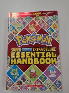 新版現貨💜 Pokemon寵物小精靈英文書 寶可夢 大圖鑑 Pokemon Super Duper Extra Deluxe ...