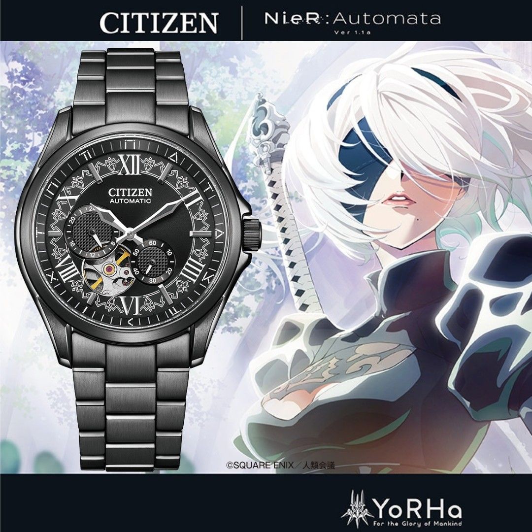 🇯🇵日本限定CITIZEN NieR:Automata Ver1.1a YoRHa 尼爾自動人形 🇯🇵日本限定CITIZEN NieR:Automata Ver1.1a YoRHa 尼爾自動人形