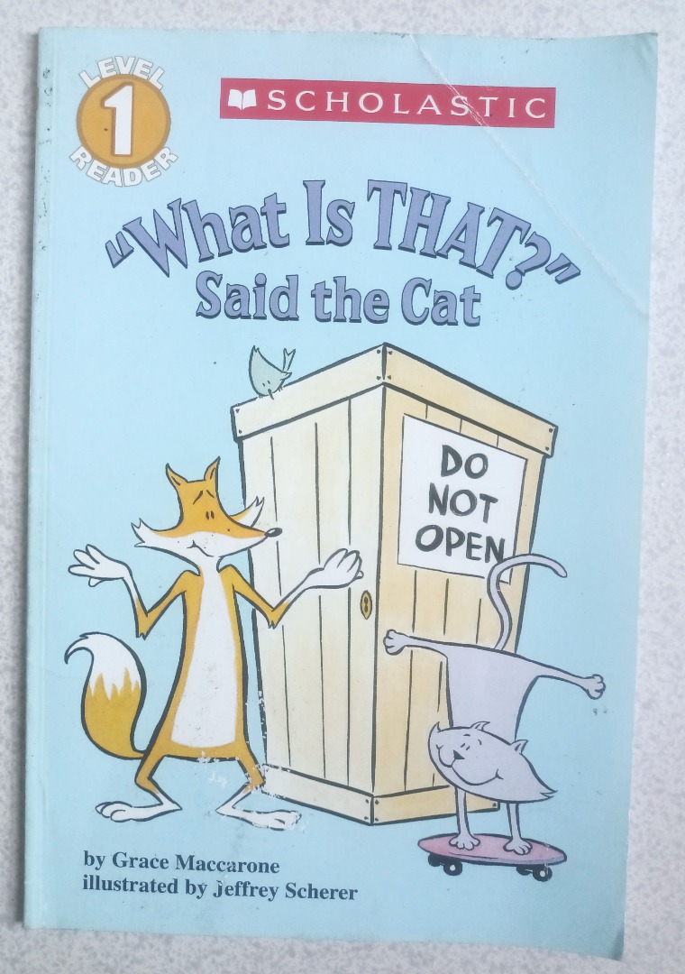 " What Is THAT ?" Said the Cat Scholastic Level 1 Reader, Hobbies ...