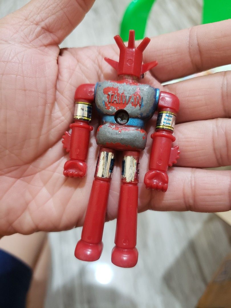 ACTION FIGURE FIGUR SUPERHERO SUPER HERO ROBOT MERAH RED ORIGINAL ASLI ...